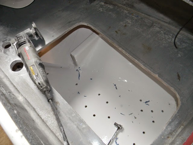 Ericson 25, Oystercatcher: Lazarette Modifications, Part 16: Final ...