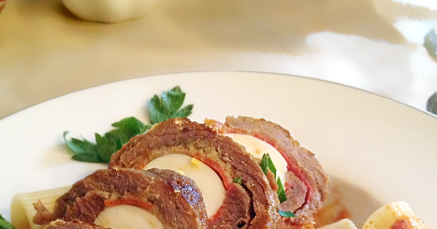 A Kitchen Takes Root: Beef Braciole