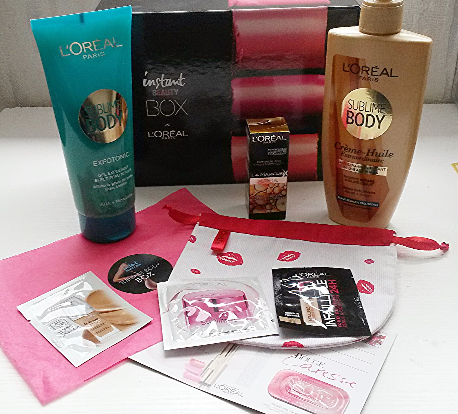 Emily Beauty: Instant Beauty Box de L'oréal Sublime Body Box