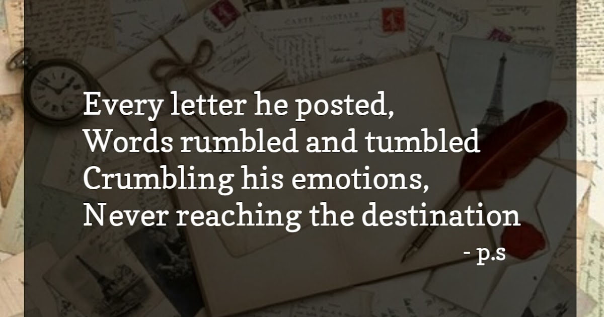 The Fountain Pen: All those letters