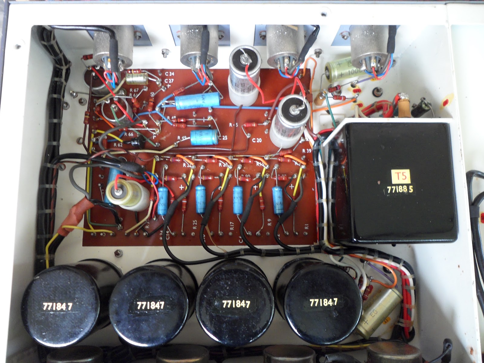 Vintage Audio Workshop: Pye Germanium Transistor 4 Channel Mic Amp ...