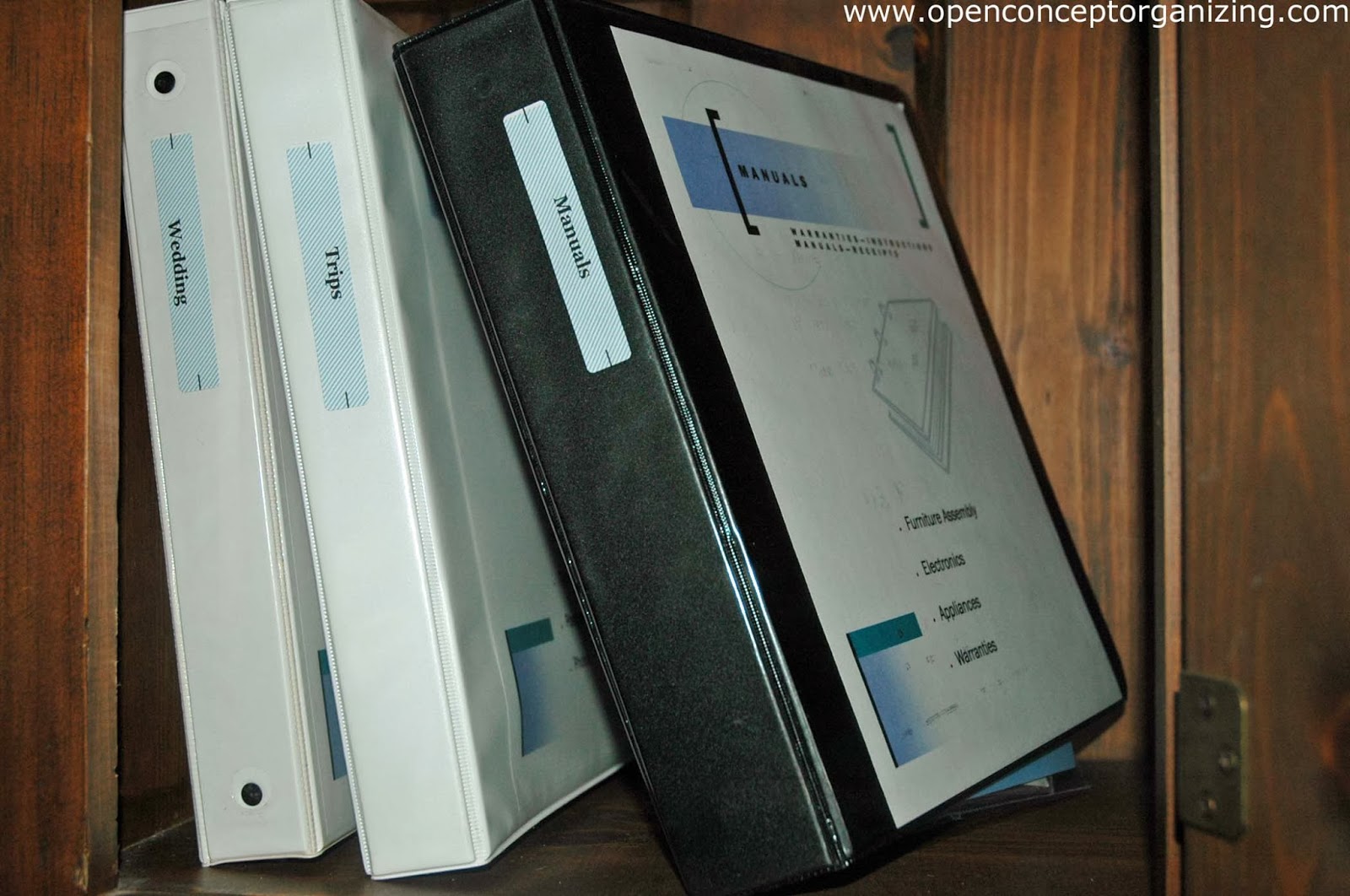 Open Concept Organizing: Paper Pile Management ~ Part 3