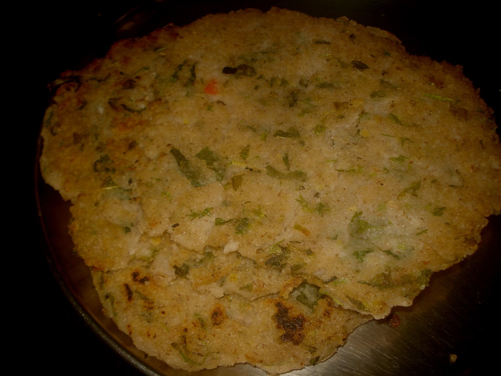 Jay's Veg Kitchen: UKDO TANDLA BHAKRI / BOILED RICE BHAKRI