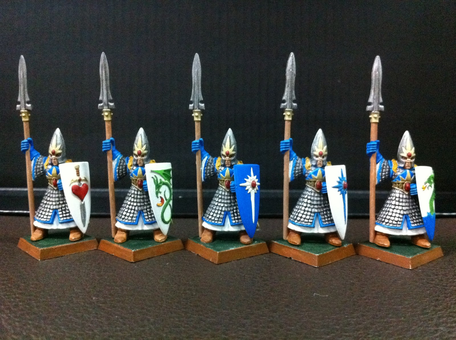 40kdom: High Elf Spearmen & Archers - Completed