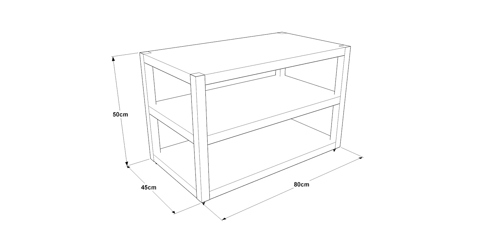 Rak Amplifier Audiophile Dengan Spike - Furniture Semarang | Furniture ...