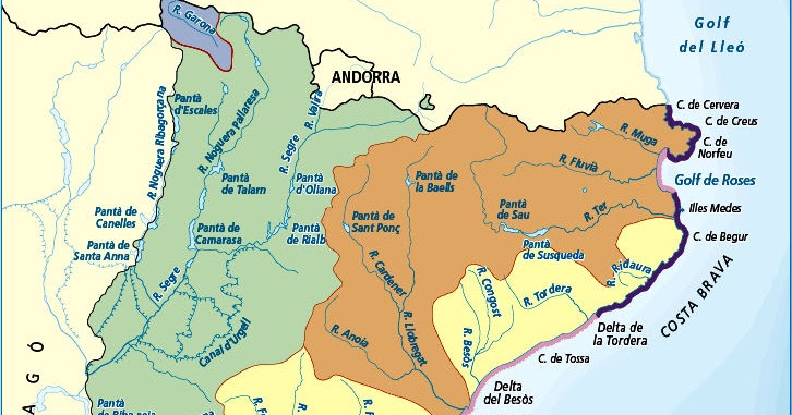 Blog de Sisè: MEDI SOCIAL - Els rius de Catalunya