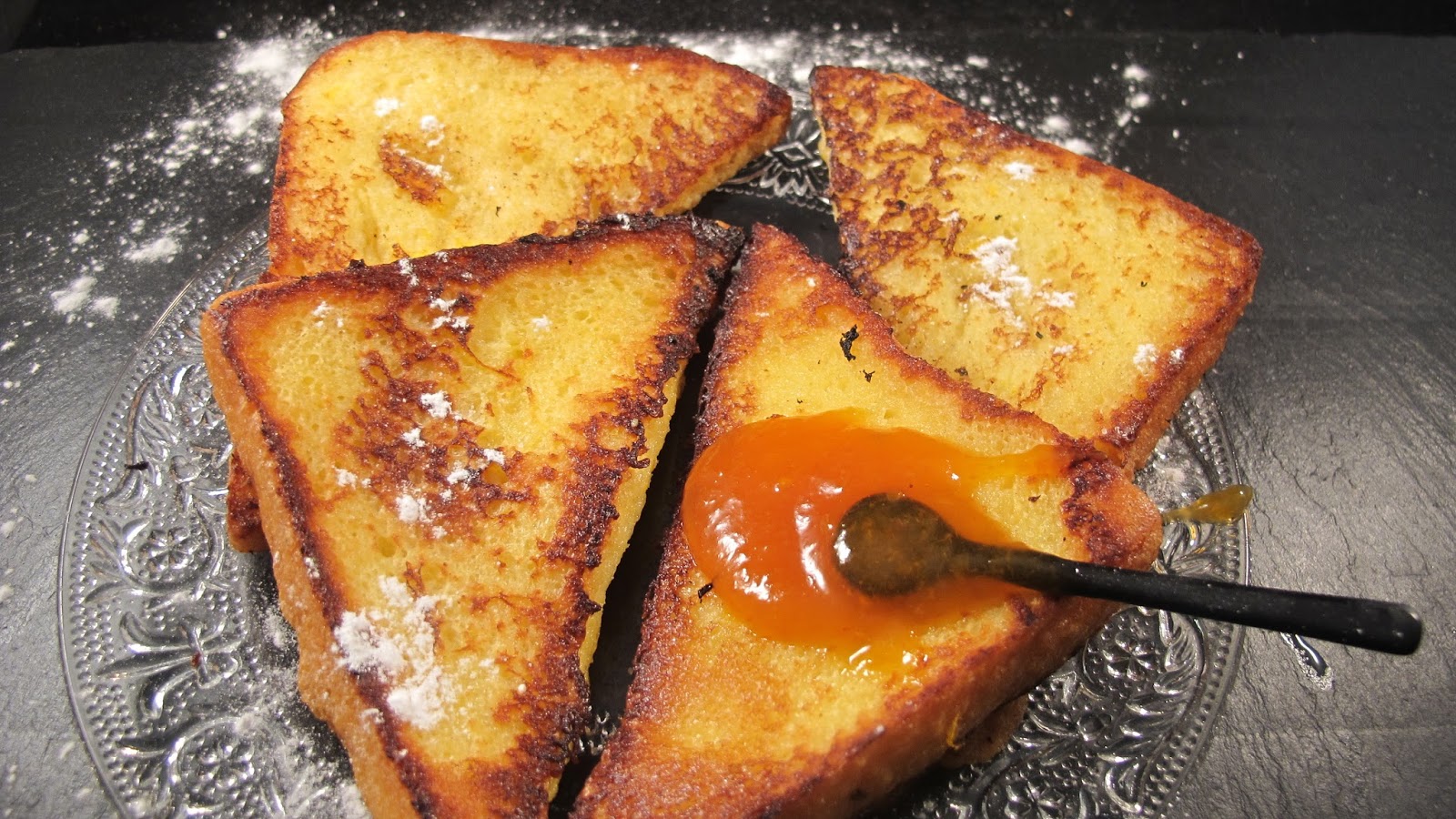 Pain perdu à l'orange