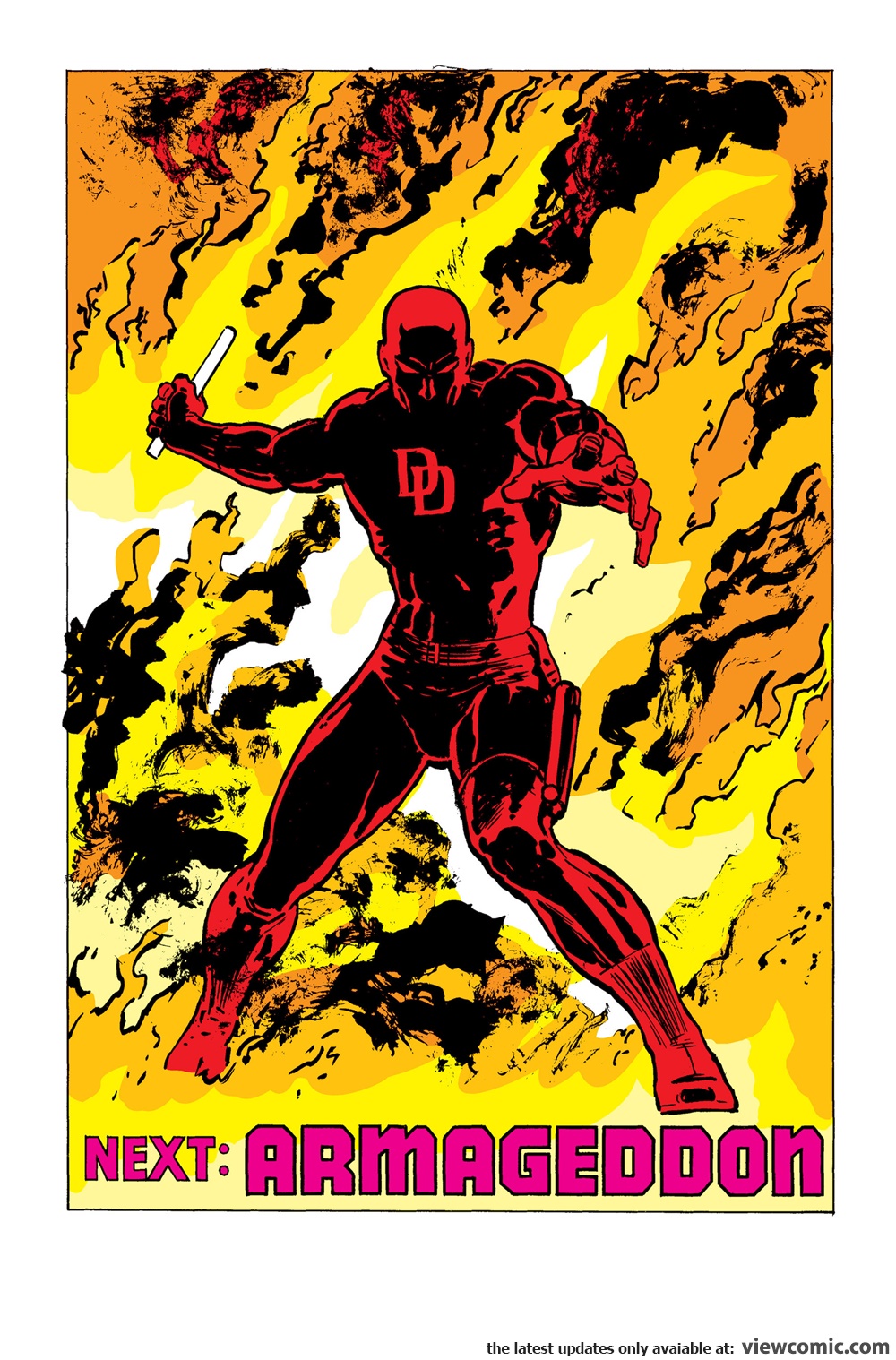 New screensaver. From Daredevil #232 God and Country. Apart of the Born ...