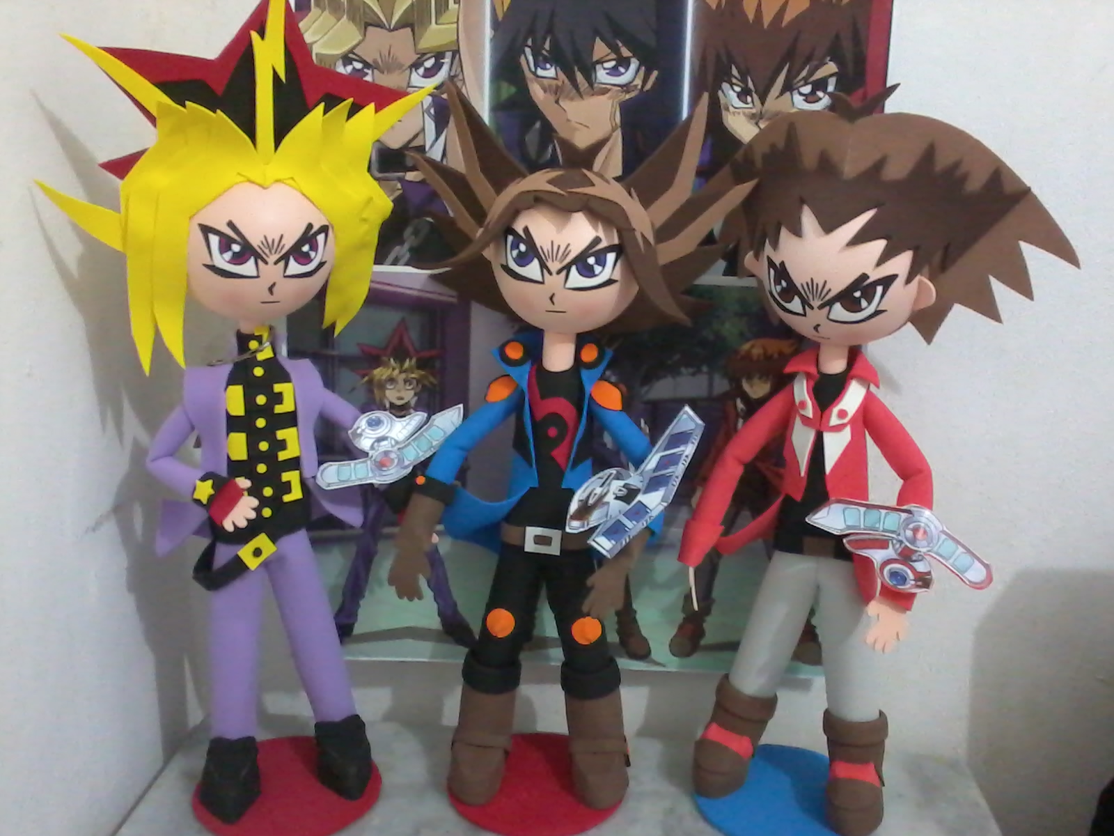 IRIS BONECA EVA 3D: BONECOS YU-GI-OH EM EVA