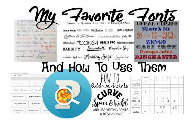 My Favorite Fonts & How to Use them (Cheat Sheets)