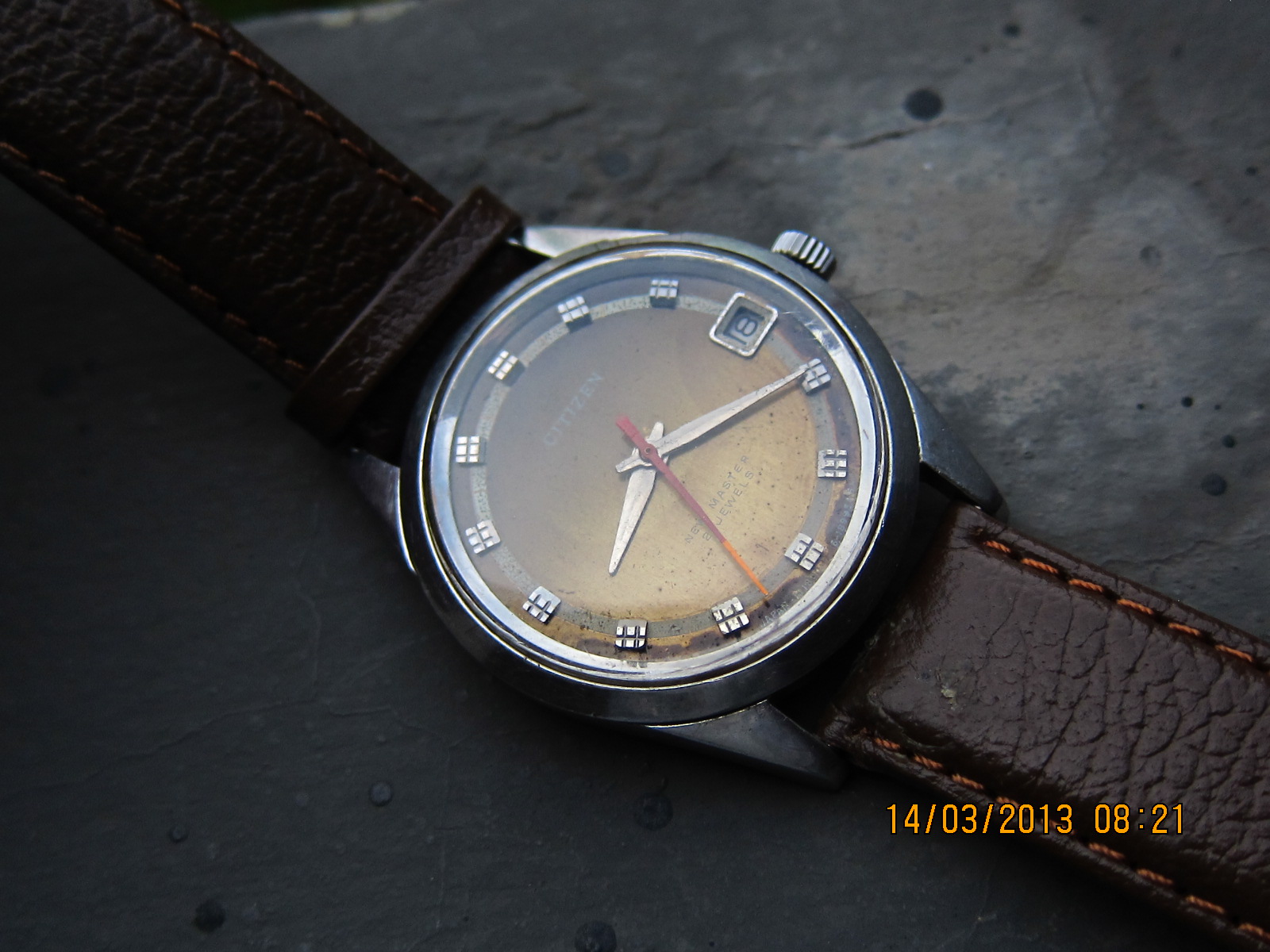 jam & watch: Citizen New Master - Brown Dial (Sold)