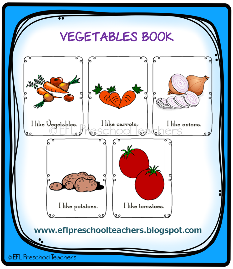 ESL EFL Preschool Teachers Vegetables Activities ESL EFL Preschool Teachers Vegetables Activities