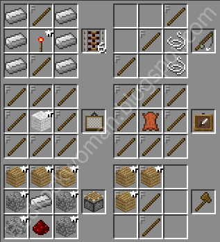 MINECRAFT: Todos los crafteos de minecraft 1.6.2