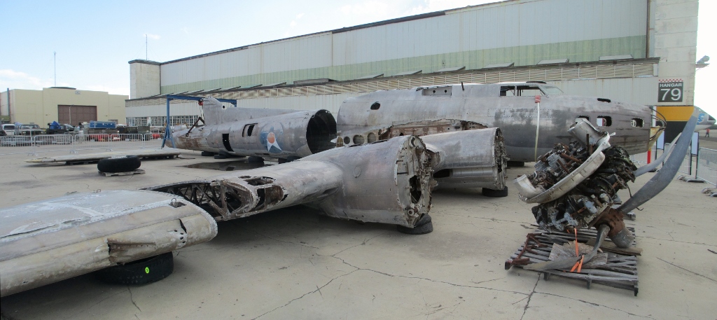 Just A Car Guy: I have just learned of the "Swamp Ghost" a B 17 that ...