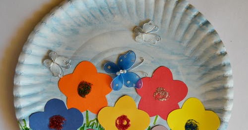 Paper Plate Gardens | Munchkins and Mayhem
