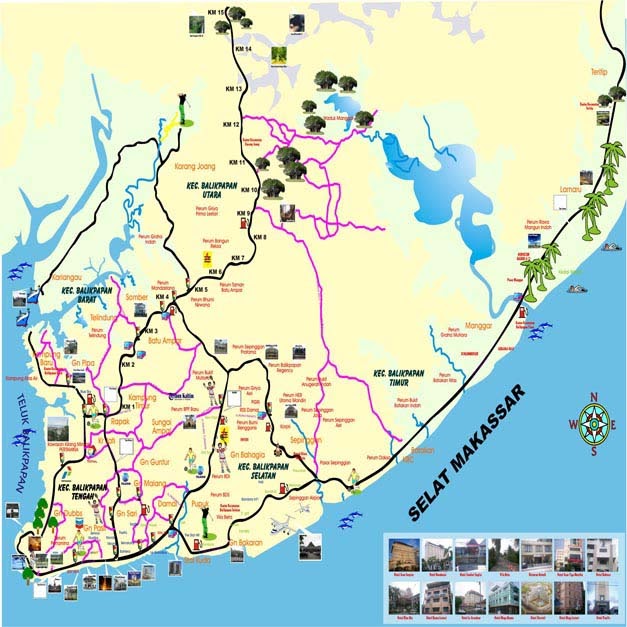 BALIKPAPAN BERIMAN: PETA WILAYAH KOTA BALIKPAPAN