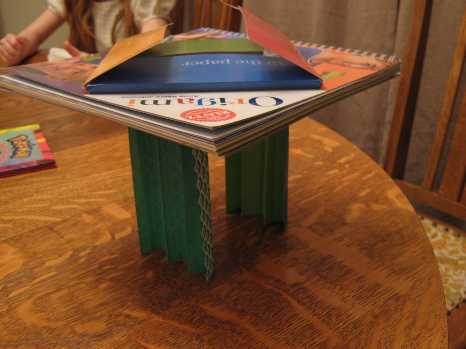 Almost Unschoolers: The Strength of The Fold - Origami Science For Kids