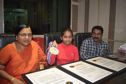 Memory Queen Nitya Sai Charishma