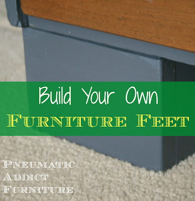 Tutorial: Build You Own Chunky Furniture Feet | Pneumatic Addict