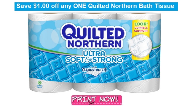 Just Released: Save $1.00 off any ONE Quilted Northern Bath Tissue ...
