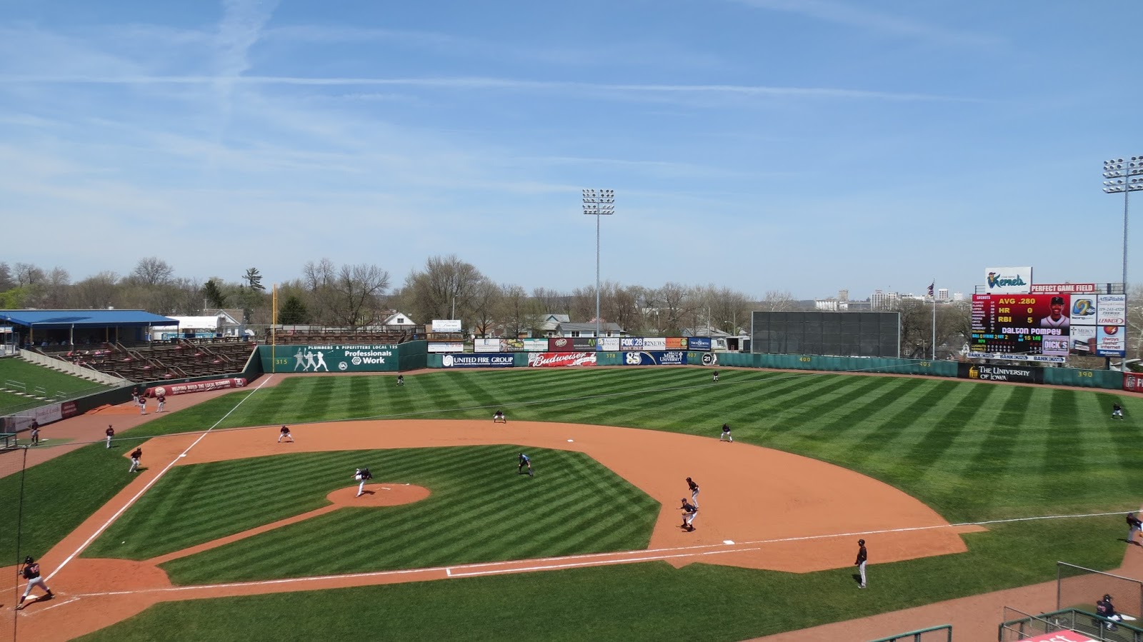 Diamond Visits: New Veterans Memorial Stadium - Cedar Rapids, Iowa ...