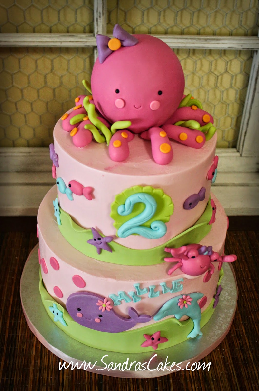 Cute Octopus cake