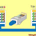Crossover Cable Color Code Wiring Diagram | House Electrical Wiring Diagram