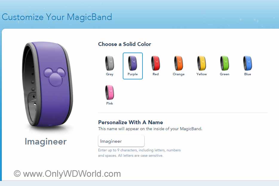Disney World Purple MagicBands are now available! | Disney World Blog ...
