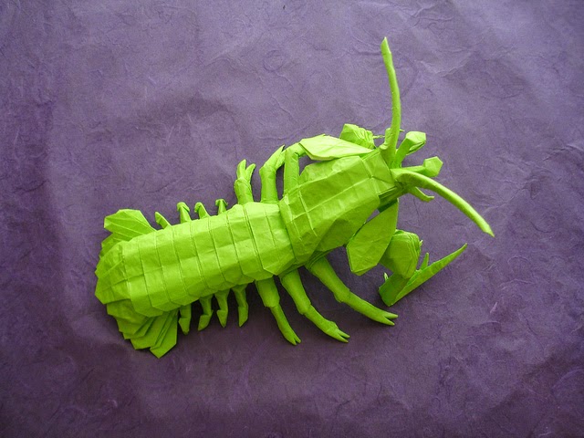 origami mantis shrimp ~ instructions origami kids