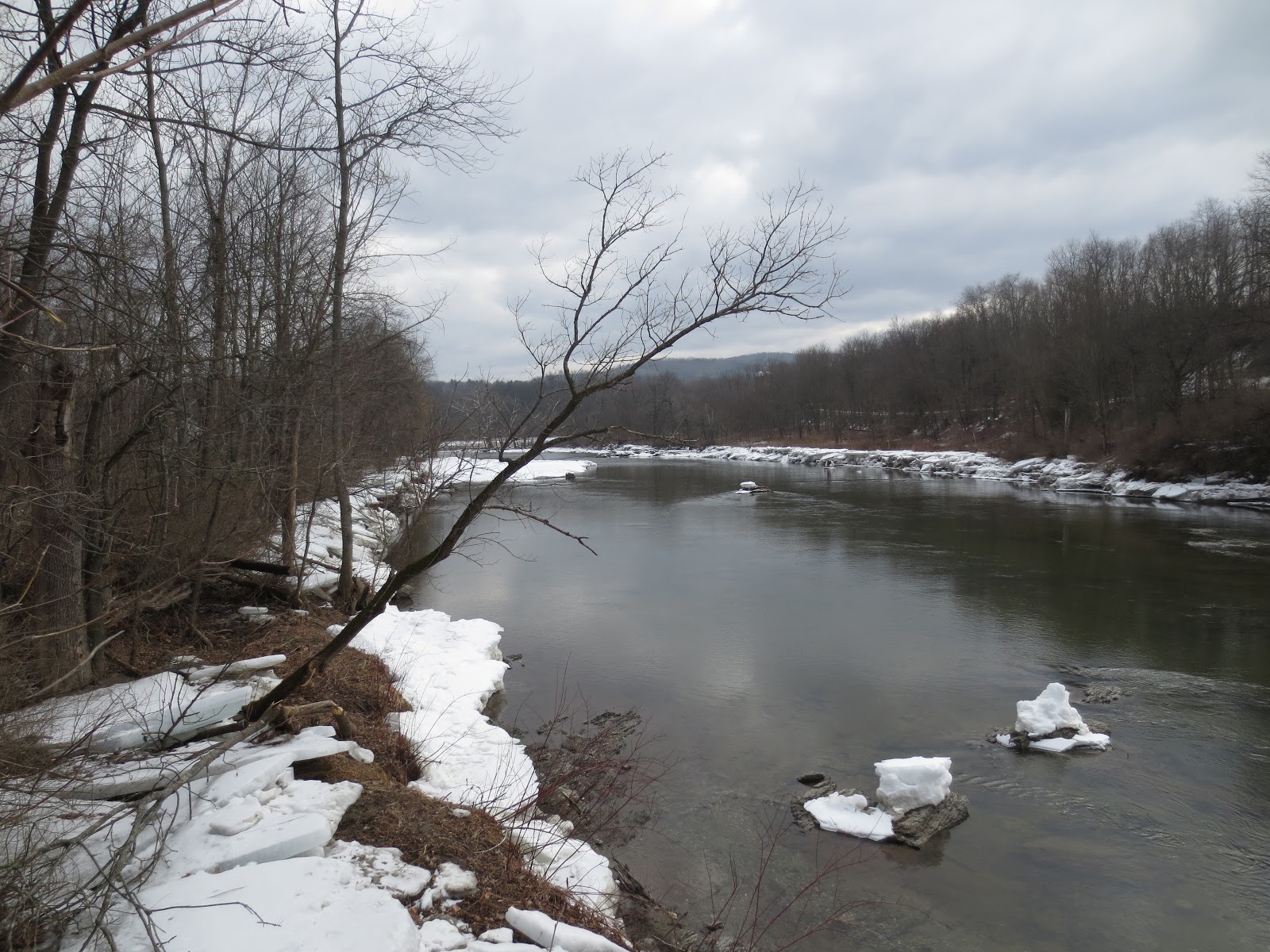 Matt Chinian Painting Blog: Battenkill River @ Center Falls, Greenwich, NY.