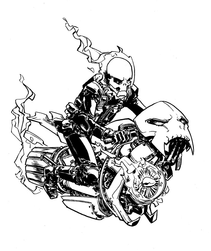 Whiskey Mech: Jet Age Ghost Rider