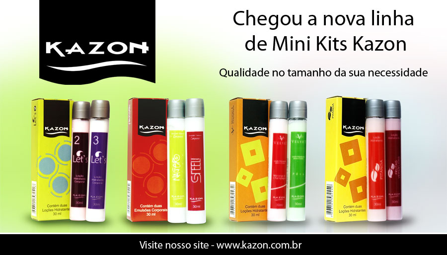 KAZON: PRESENTE EM TODOS OS SENTIDOS.