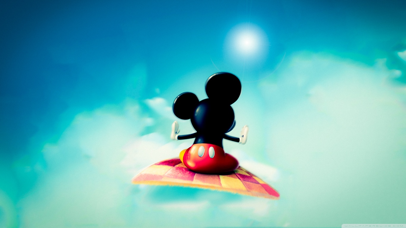 Flying Mickey Mouse Picture