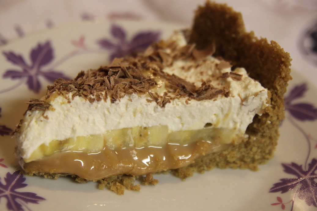 Millis tårtor och annat: Banoffee Paj - (Banan och kola)