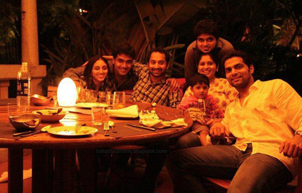 Actor Fahad Fazil: Fahad Fazil Family Photo Stills