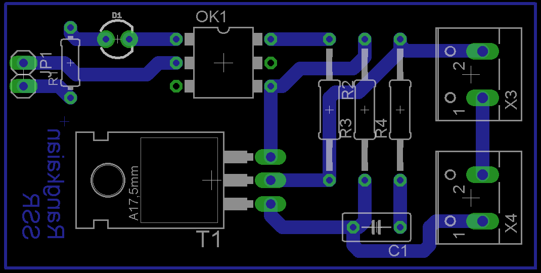 Rangkaian SSR (Solid State Relay) - Teman Koding