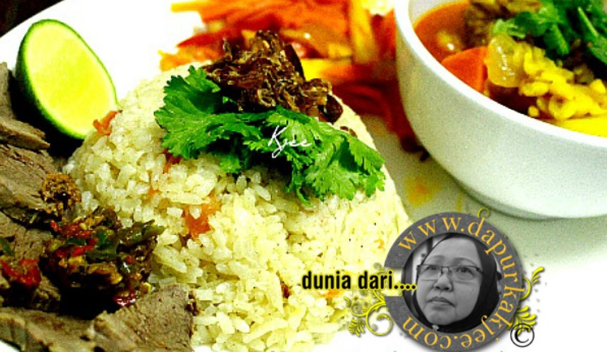 ½kg daging (Kjee guna daging batang pinang)