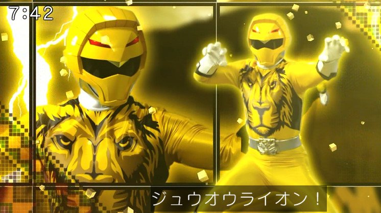 Red and White Sentai: Zyuohger Premiere Episode 1 Images