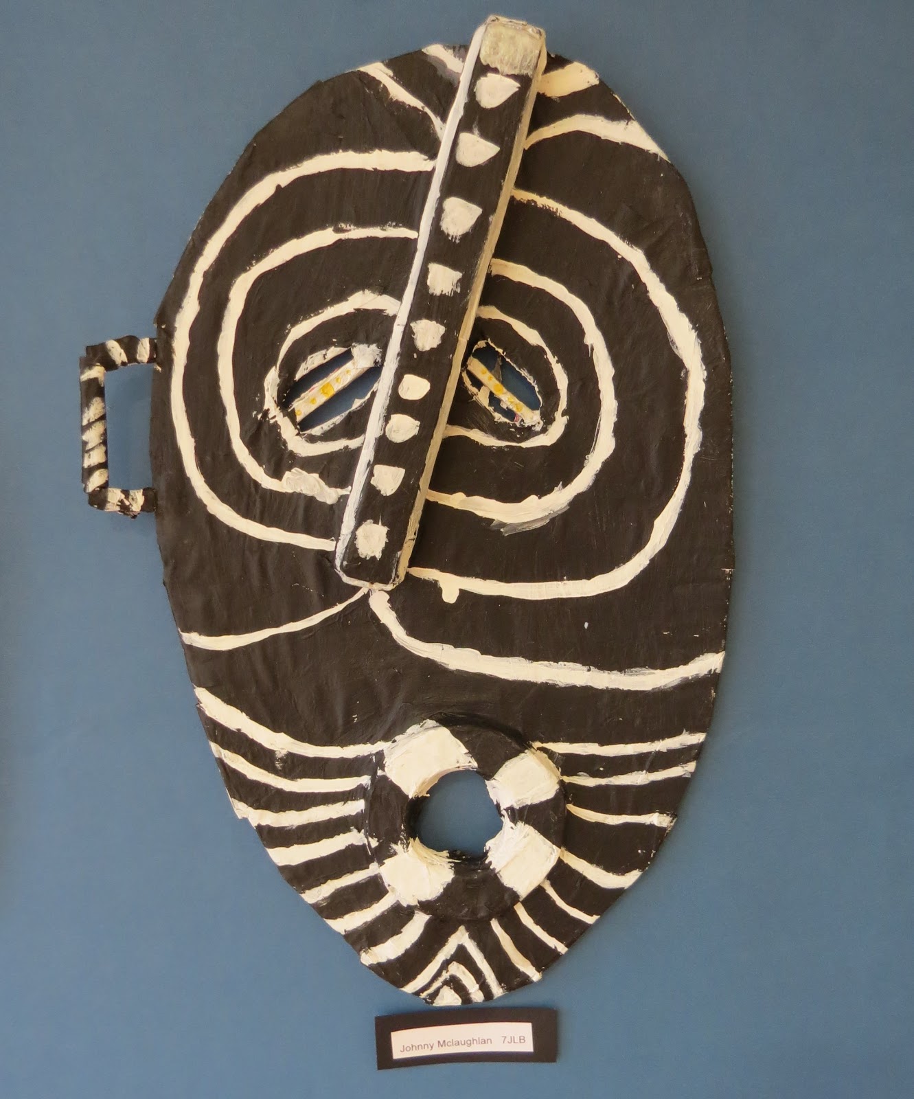 Beaudesert Art: Year 7 African/Cubist Masks