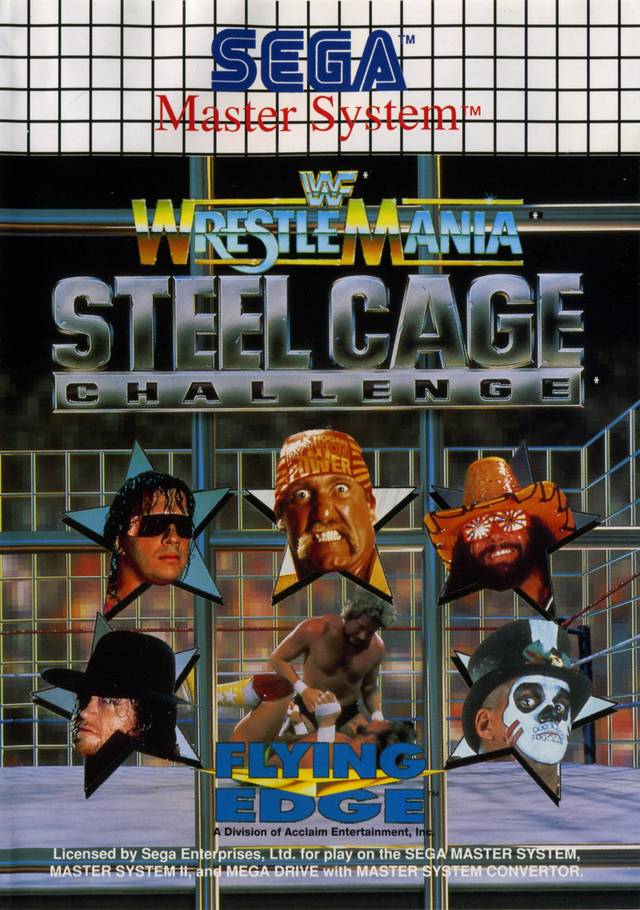Mundo Retrogaming: WWF WrestleMania: Steel Cage Challenge (Master System)