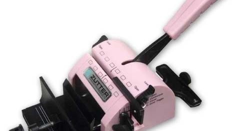 Zutter или розовата машинка за подвързване