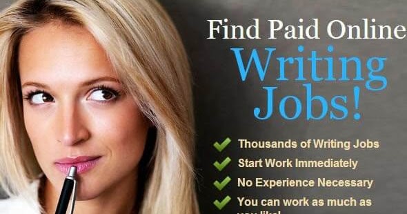 Work at Home and Get Paid with Online Writing Jobs | i Money Masters ...