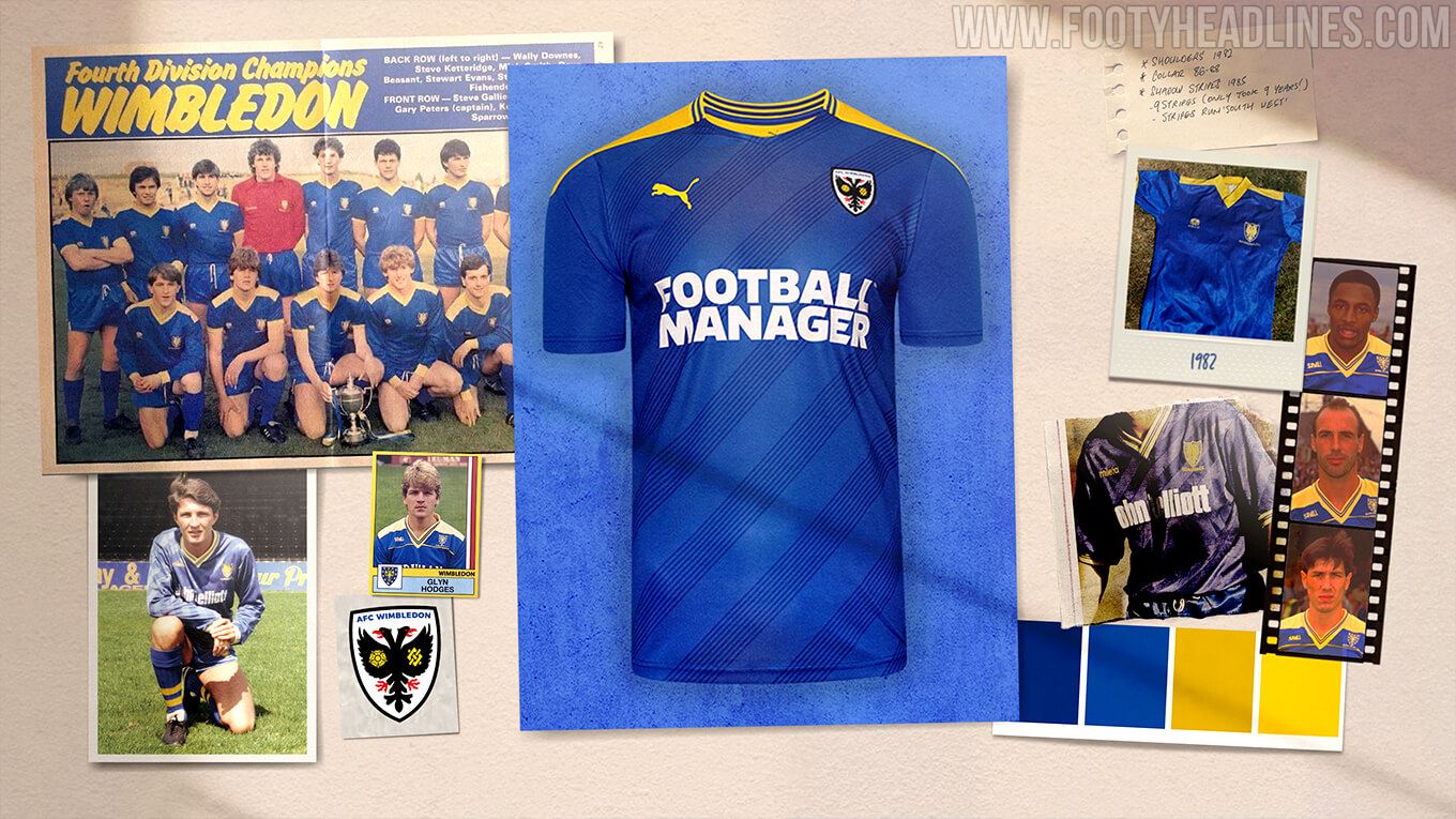AFC Wimbledon 20-21 Home & Away Kits Released - Footy Headlines