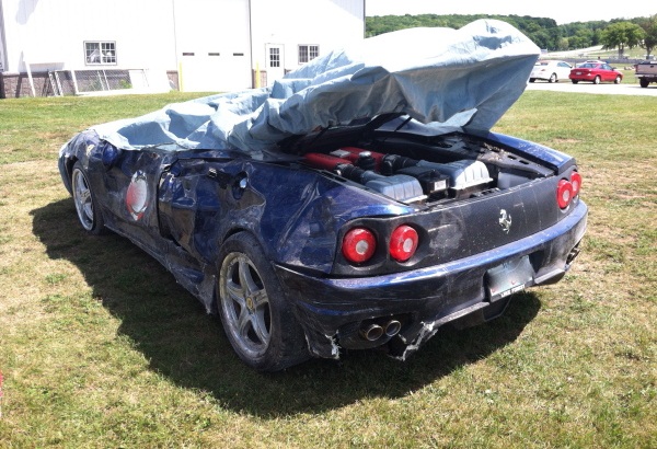 Car Crashes News - Cars Accident And Crashes Compilations : Ferrari 360 ...