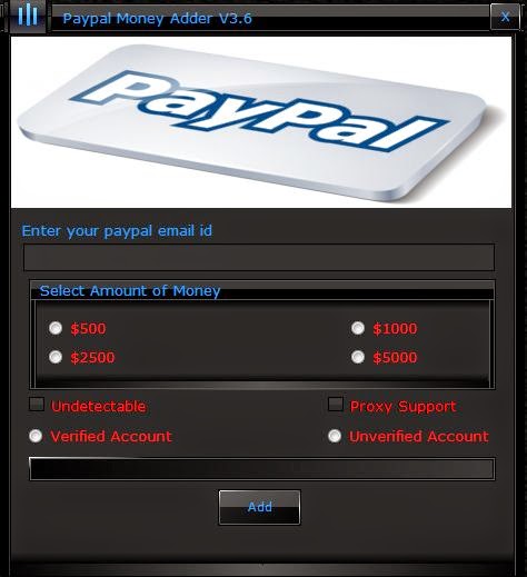Paypal money adder v3 - ptubang