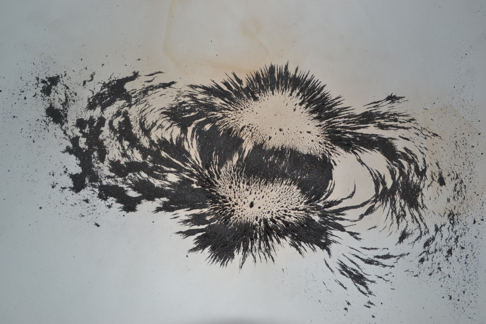 Temporary and Intangible matter, Space and their Boundaries: Magnet ...