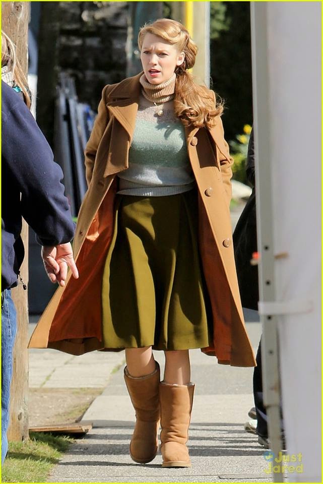 Blake Lively México: Blake en el set de 'The Age of Adeline'