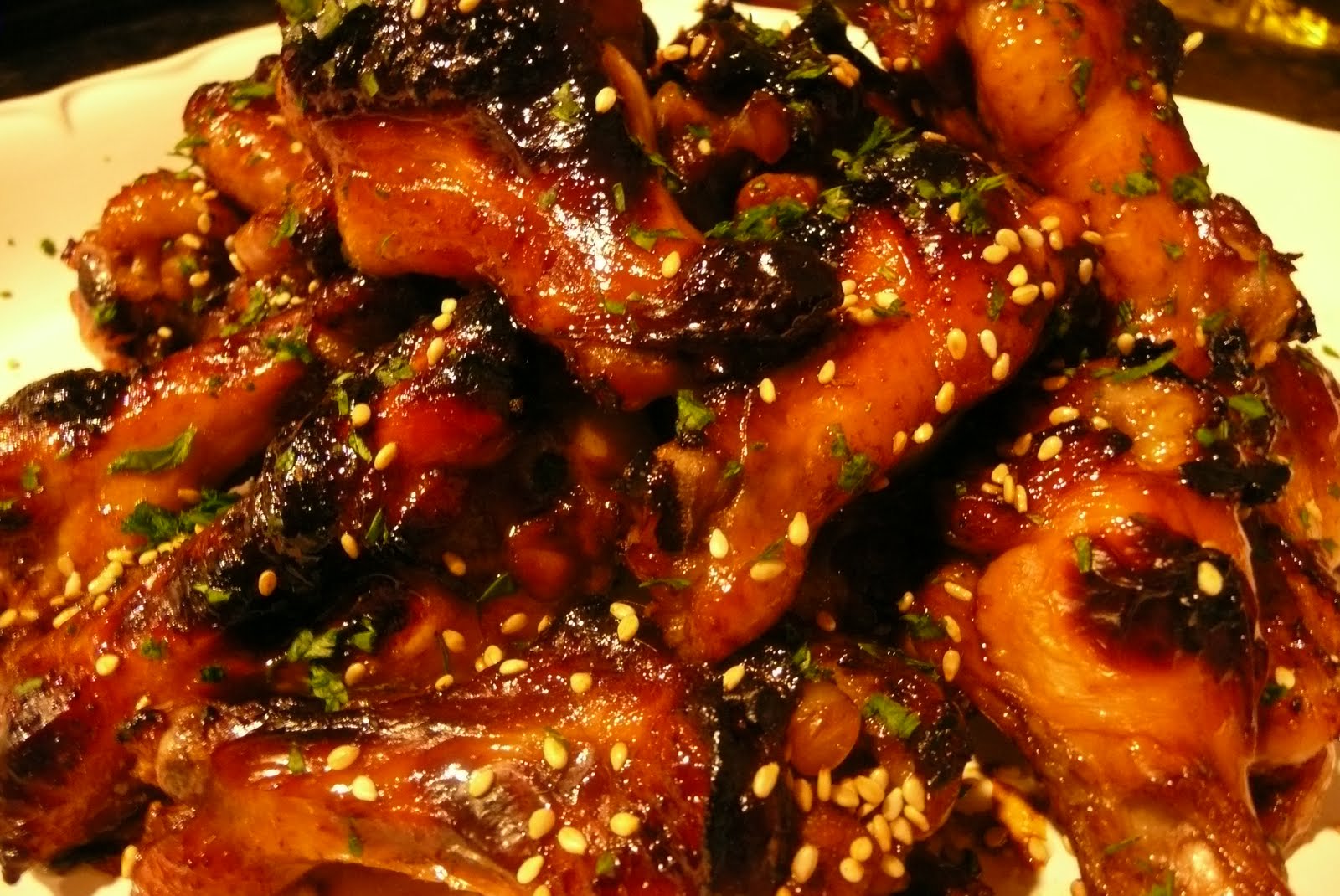 reginanewportfoodblog: Balsamic Chicken Drummettes