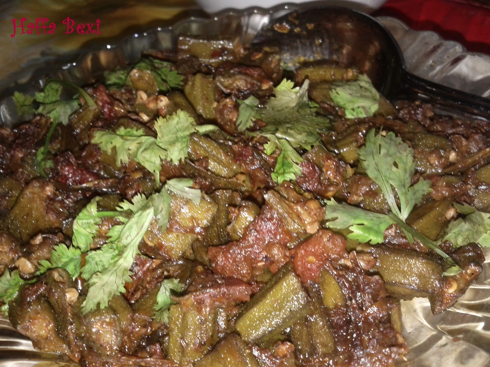 Fried Okra - Lady Finger - Bhindi | Haffa's kitchen adventures