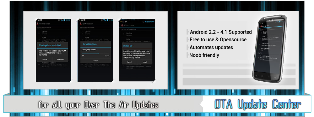 OTA Update Center atualizações para ROMs personalizadas via OTA ...
